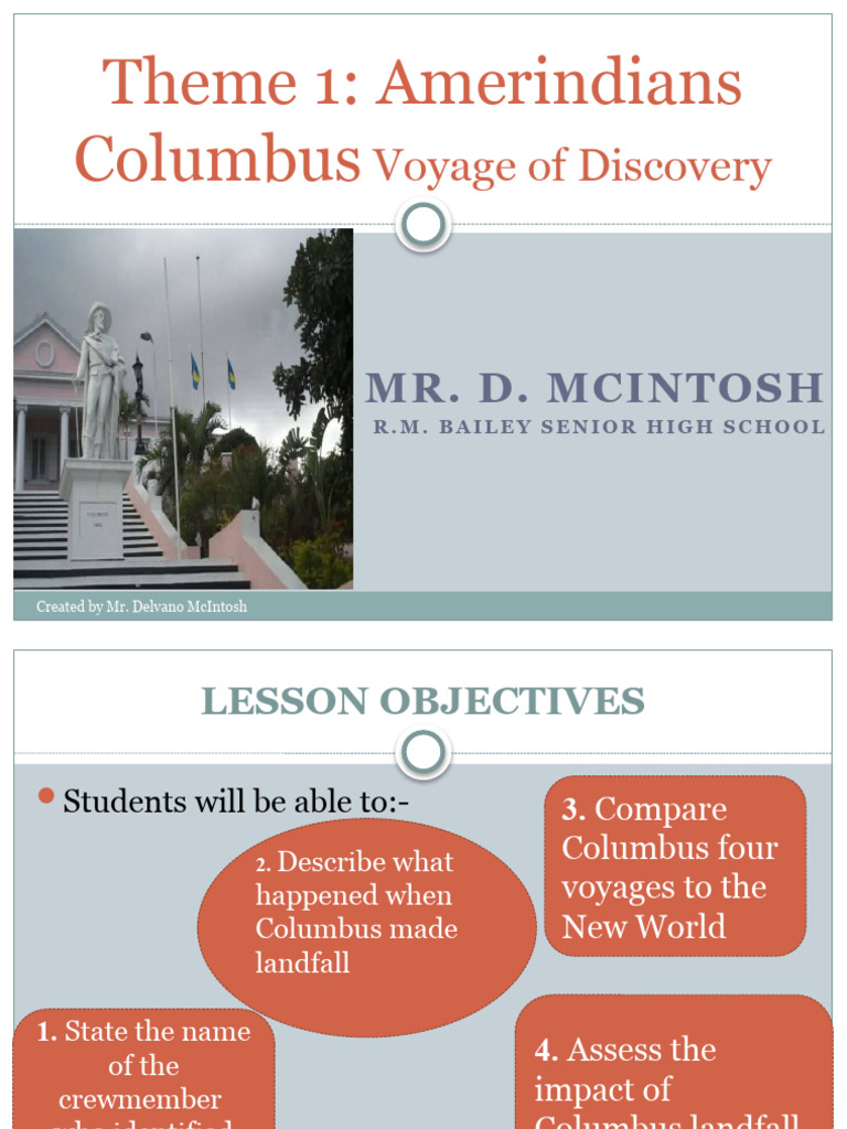 Christopher Columbus #3 | PDF | Christopher Columbus | Voyages Of Christopher Columbus