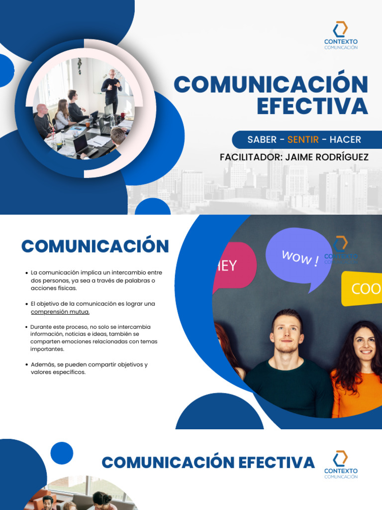 Comunicación Efectiva | PDF