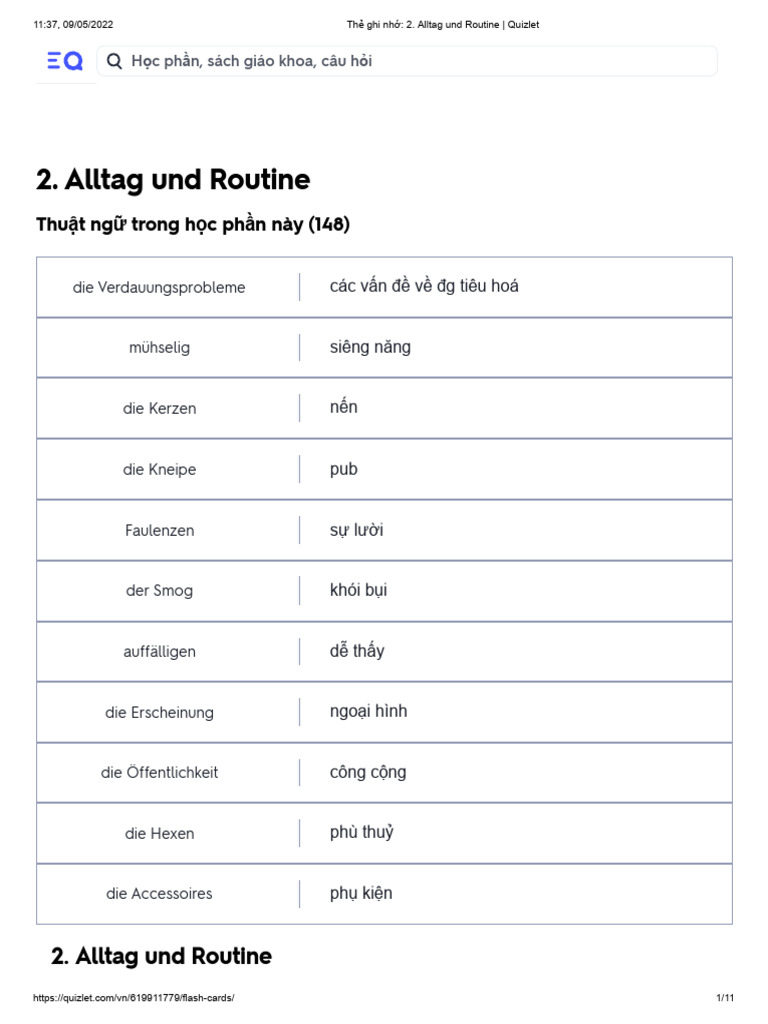 Alltag Und Routine | PDF