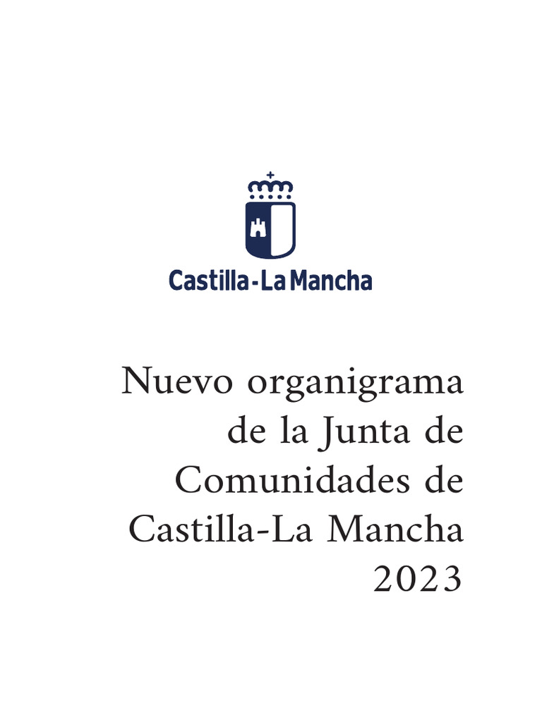 Nueva Estructura JCCM 2023 | PDF | Comisión Europea | Business