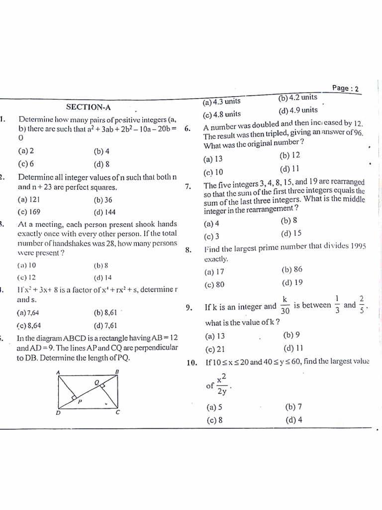Abhayanand Super 30 PYQs-II | PDF