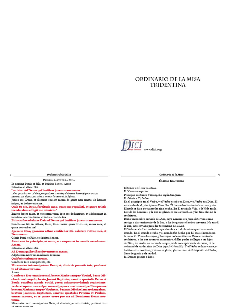 Ordo Missae | PDF | Business