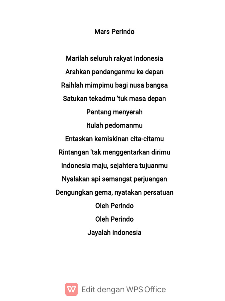 Mars Perindo | PDF
