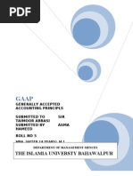 10 Principles of GAAP | PDF