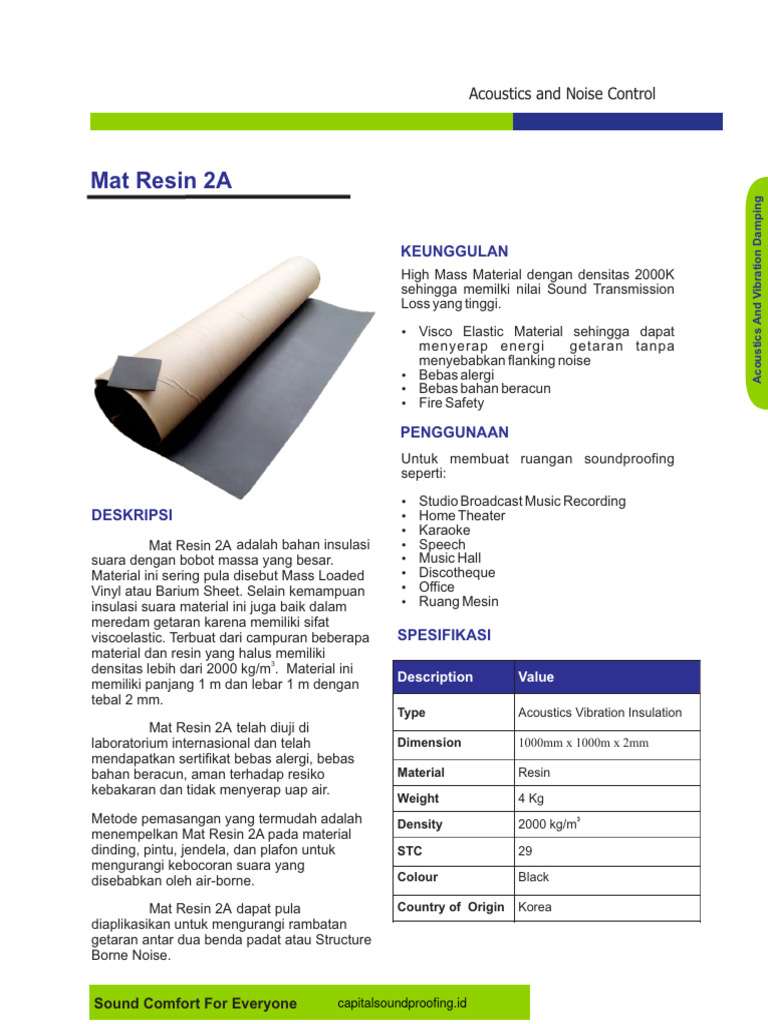 Mat Resin 2A | PDF