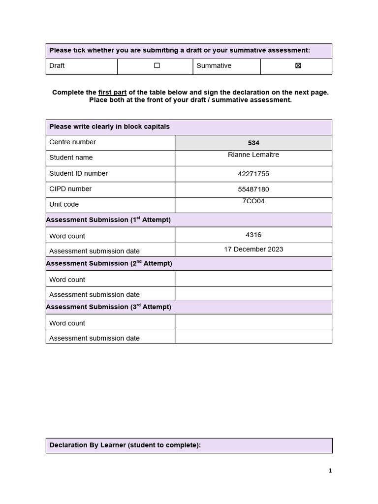 Business Project | PDF