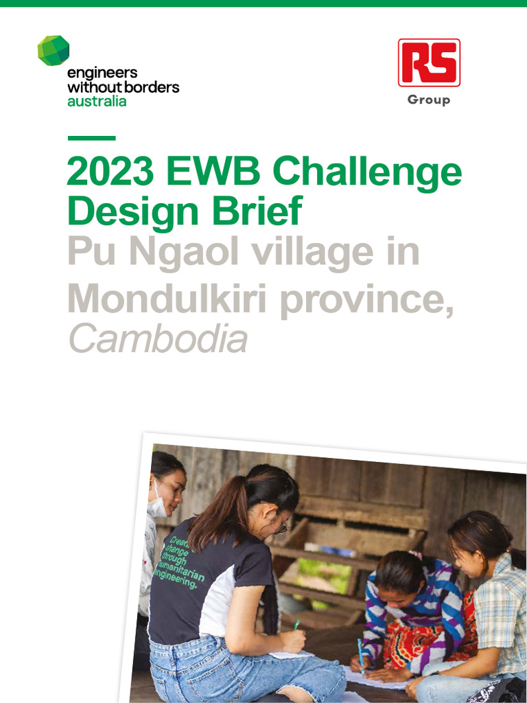 2023 EWB Challenge Brief - Cambodia - LR | PDF