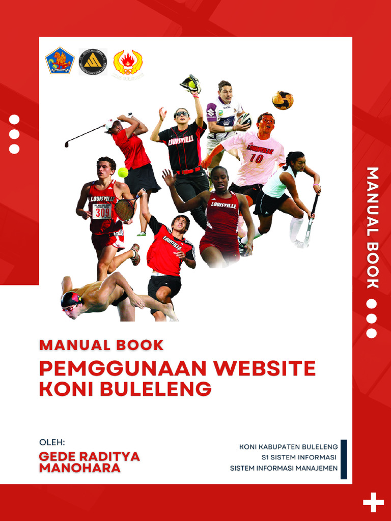 Manual Penggunaan Website KONI Buleleng | PDF