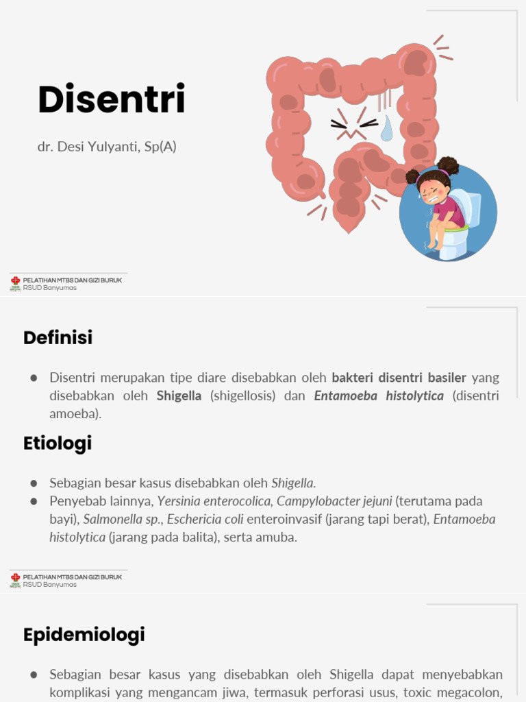 Pelatihan Disentri dan Tatalaksana Gizi | PDF | Sains & Matematika ...