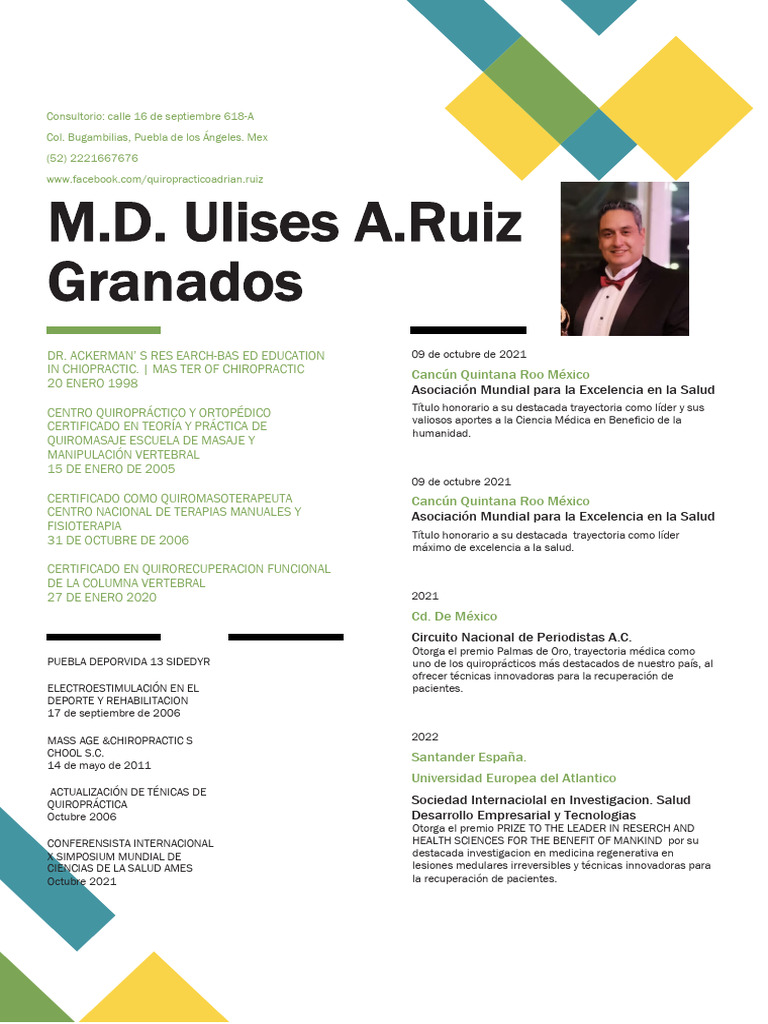 M.D. Ulises A.Ruiz Granados | PDF