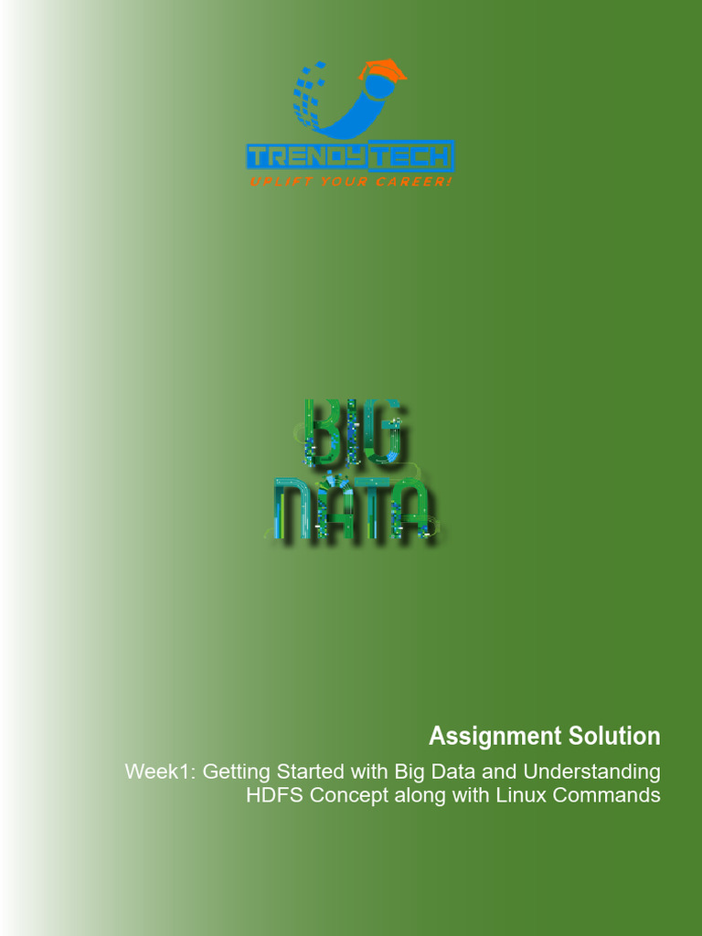 Week 1 Assignment Solution | PDF | Directory (Computing) | Utility Software Week 1 Assignment Solution | PDF | Directory (Computing) | Utility Software