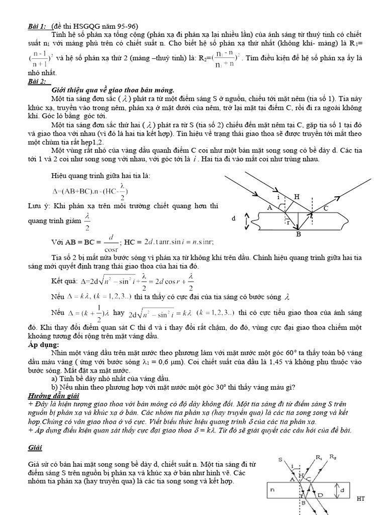 Buoi 13 He So Phan Xa | PDF