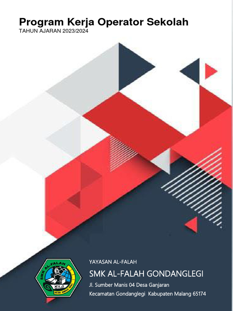 Program Kerja Operator Sekolah | PDF | Karier & Perkembangan