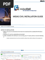 Midas Civil Installation Guide | PDF | Installation (Computer Programs ...