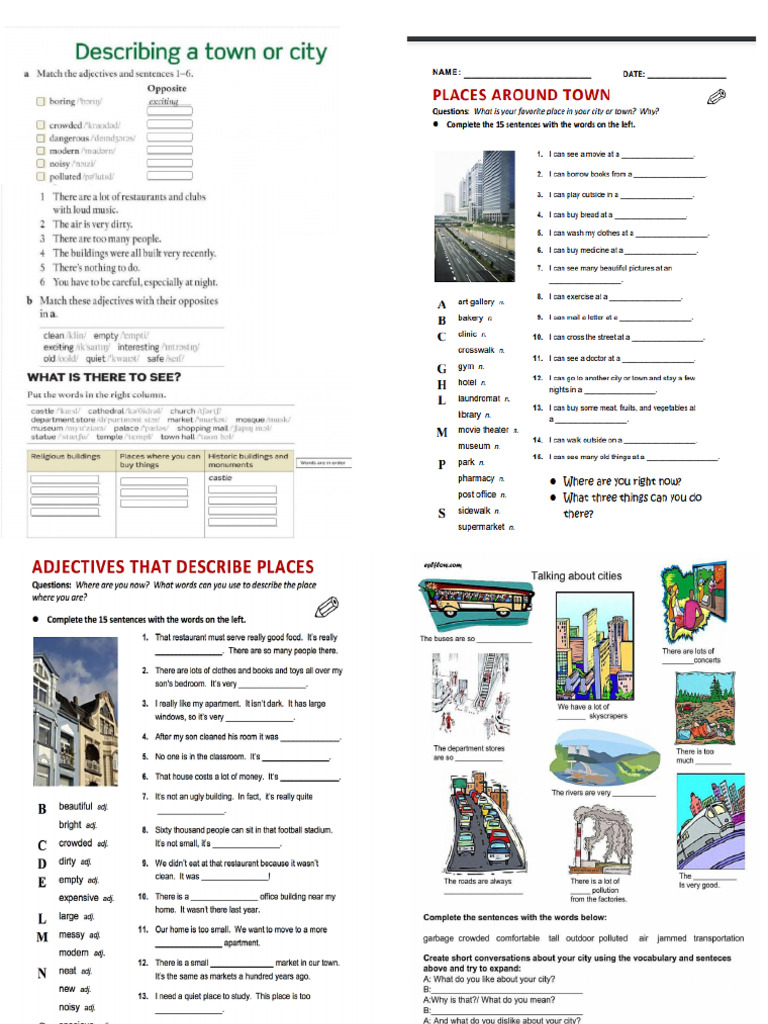 Describing My City | PDF