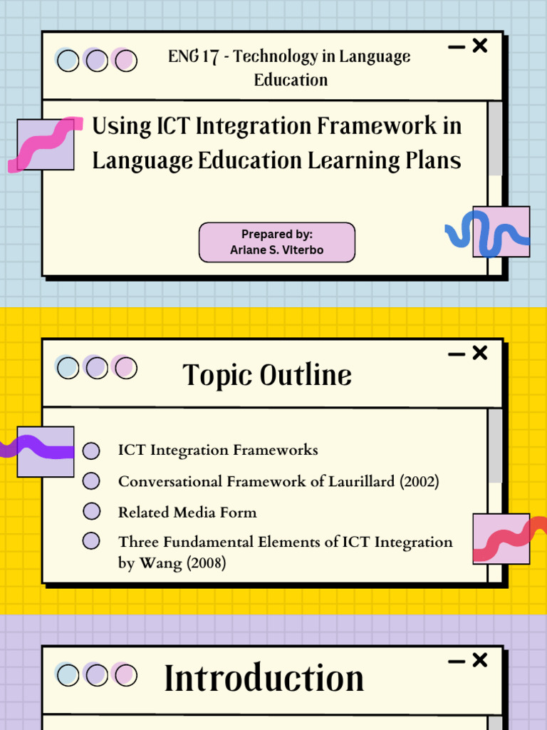 ICT Integration Framework in Language Education | PDF