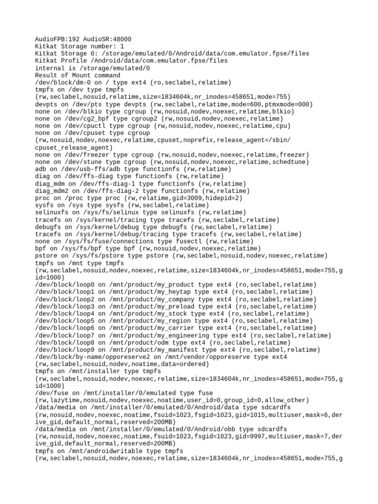 Fpse | PDF | Data | Operating System Families