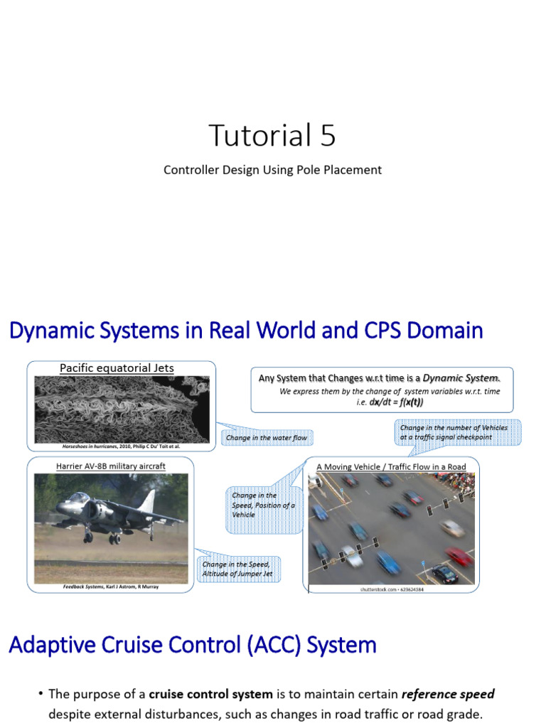 Tutorial5 Controller Design Pole Placement Sol | Download Free PDF | Electrical Engineering ...
