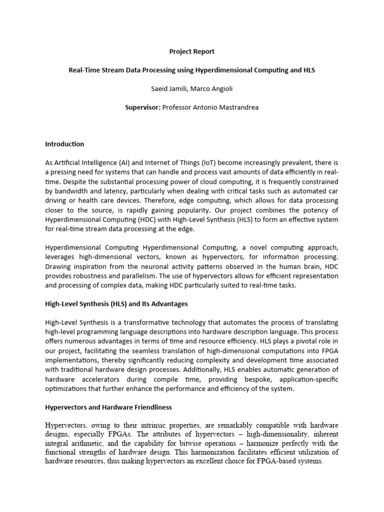 Project Report | PDF