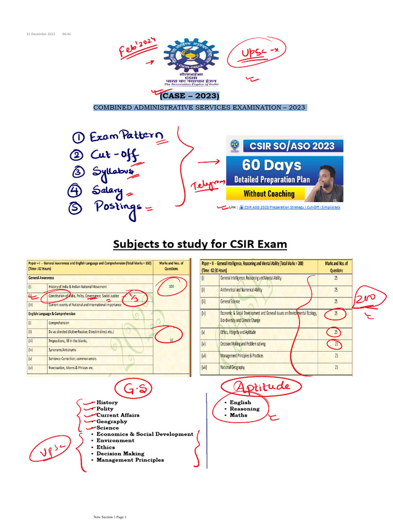 Case Exam Resources | PDF