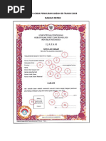 Surat Keterangan Hasil Ujian SD | PDF