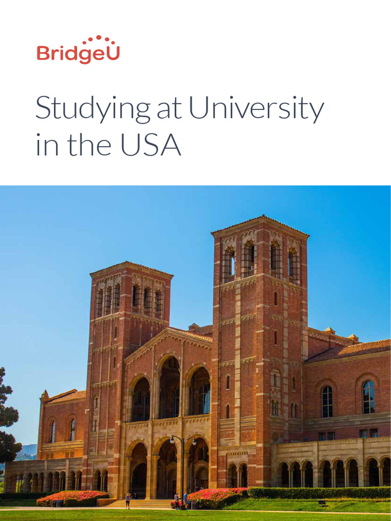 US University Guide For Students | PDF | Educational Stages | Academia