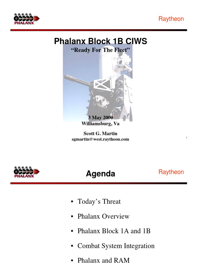 Phalanx Block 1B | Download Free PDF | Military Technology