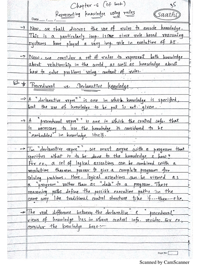 Unit 3 - 2 - Representation Rules | PDF