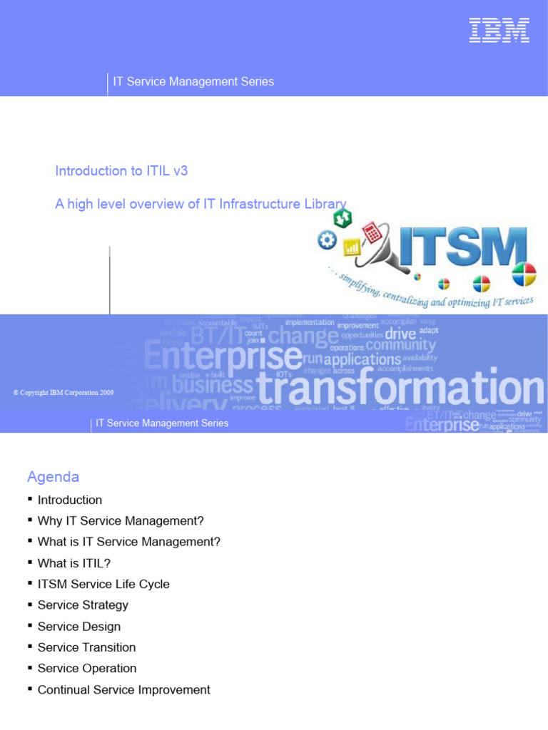 ITSM Overview v1.0 | PDF