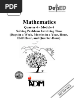 MATH 1-Quarter 4 Week 1 | PDF | Curriculum | Teaching