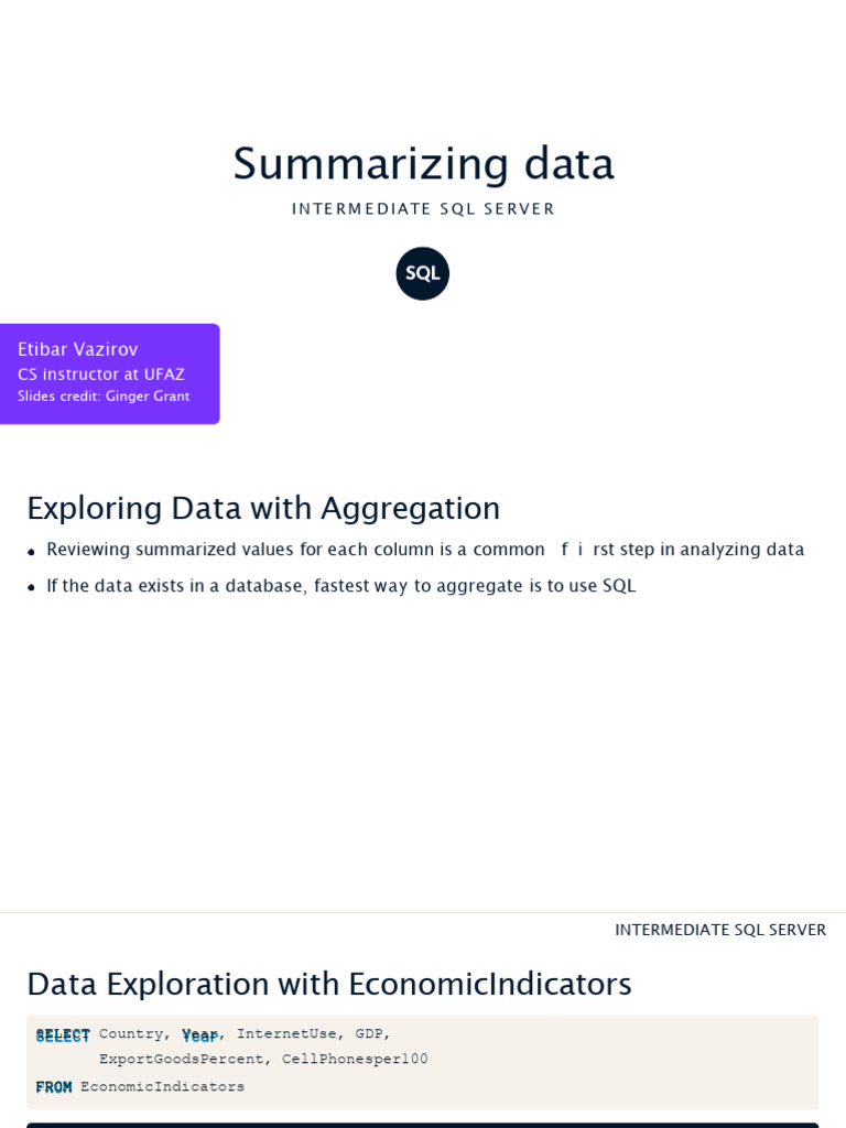 Chapter6 SQL | PDF