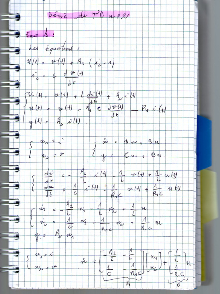 Solution-TD2 Commande Des Systèmes Linéaires | PDF