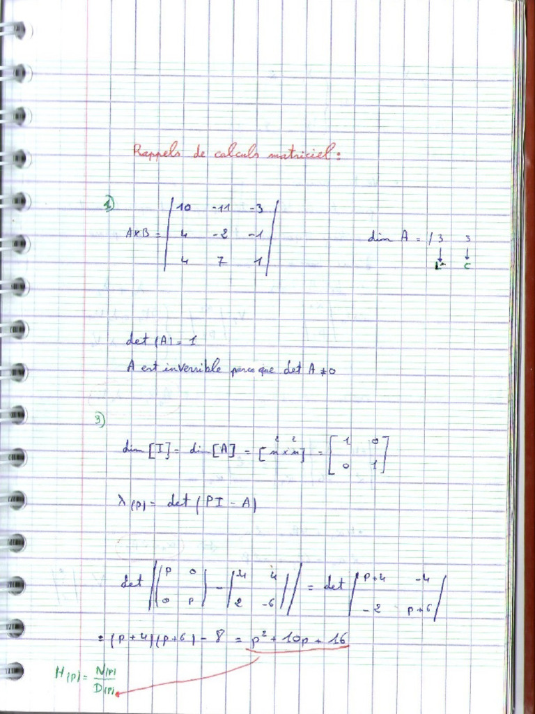 Solution-TD1 Commande Des Systèmes Linéaires | PDF