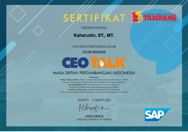 Kaharudin, ST., MT. | PDF