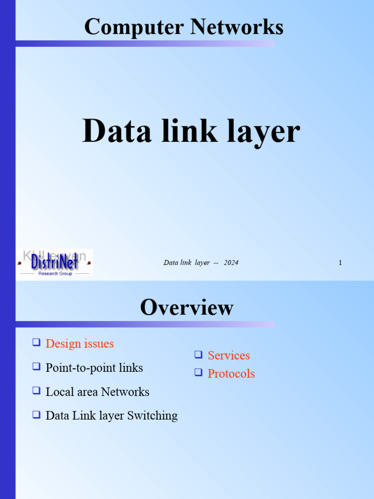 N5 Datalink1 PTP | PDF | Internet Protocols | Osi Model
