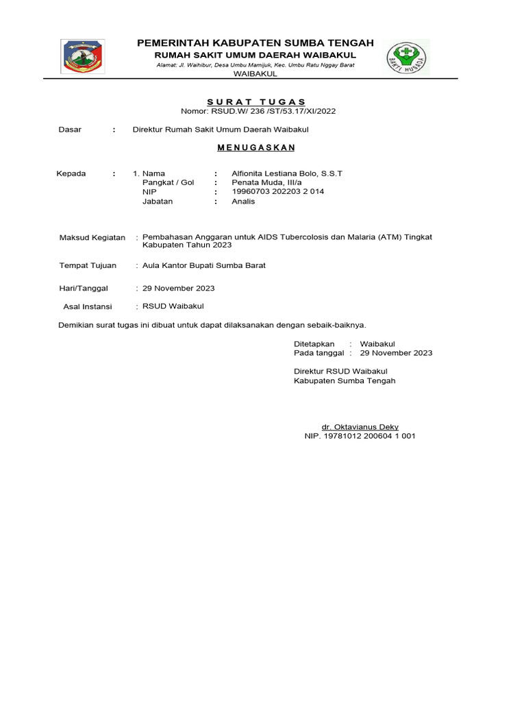 ST Dan SPPD Komite | PDF