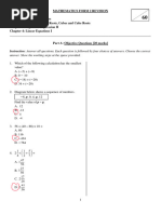 Form 4 Math Practice PDF | PDF