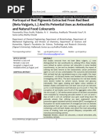 Why Beetroot is Red: Betalains Explained | PDF | Cell Membrane | Biophysics