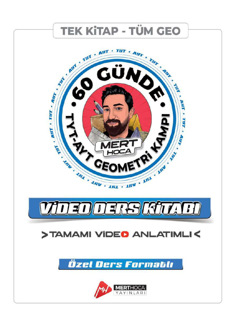 Mert Hoca 2024 60 Gunde Tyt Ayt Geometri Kampi Video Ders Kitabi PDF Indir 12984 | PDF