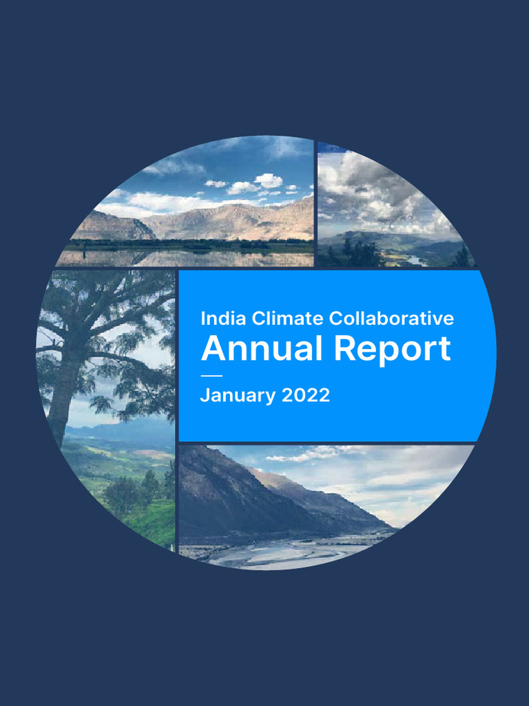 ICC AnnualReport Final | PDF | Climate Change Mitigation | Climate Change