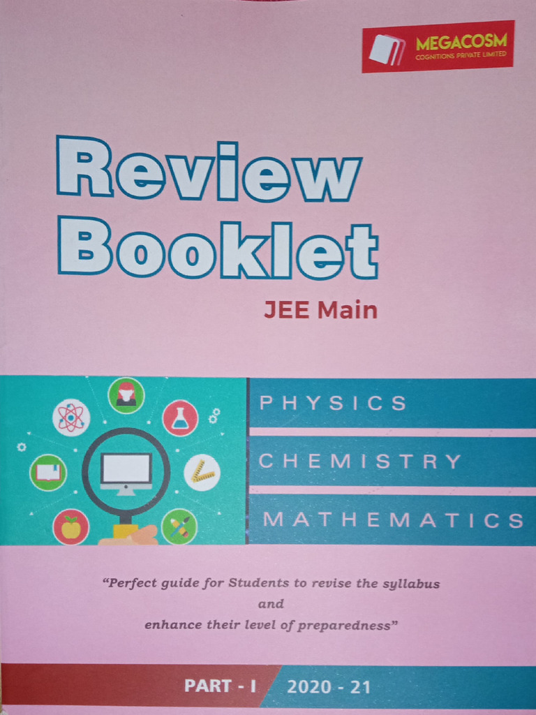 Jee Main Booklet-1 (Complete) | PDF