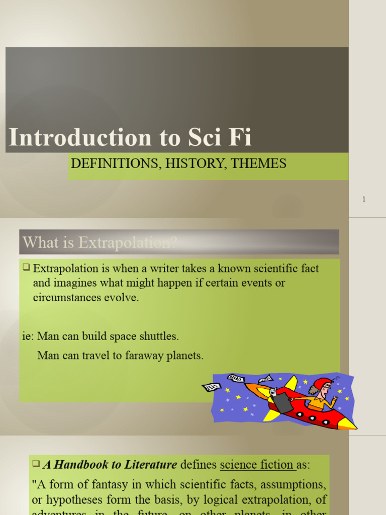 Intro To Sci Fi | PDF | Science Fiction | Posthuman