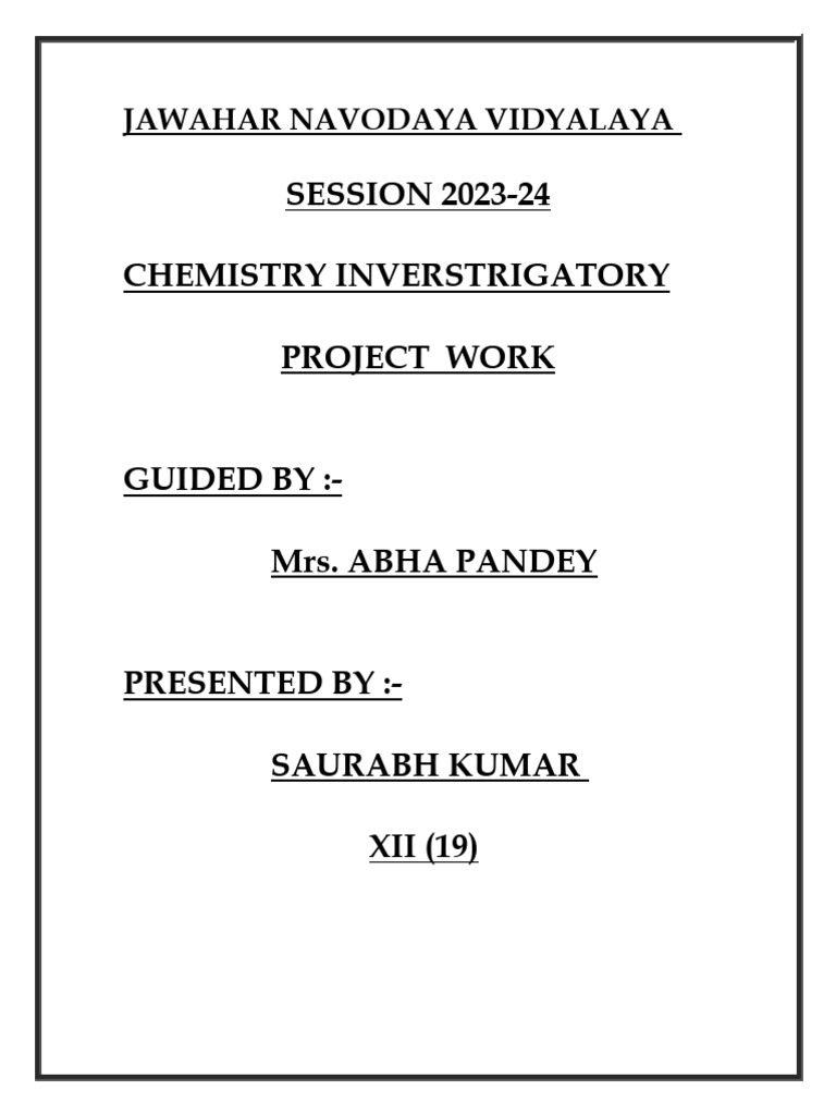 Chem - Saurabh 1 | PDF | Proton Nuclear Magnetic Resonance | Applied ...