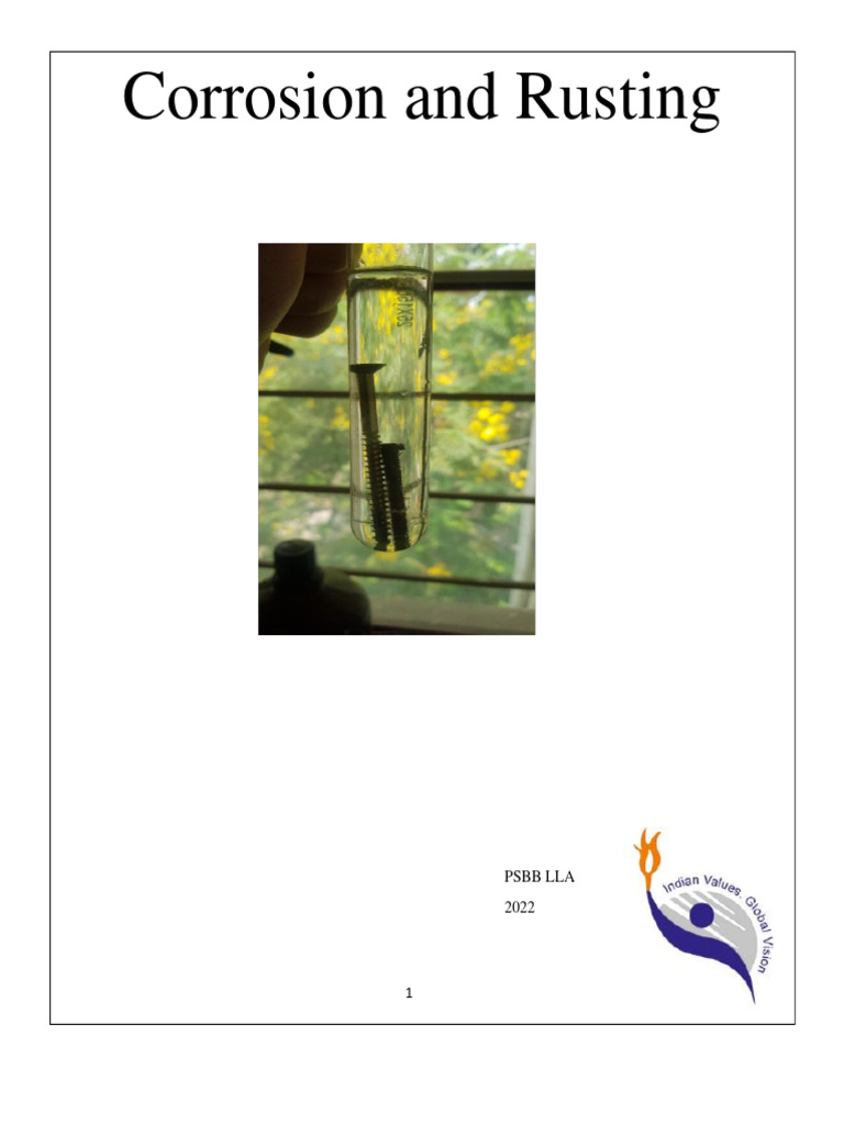 Document 32 | PDF | Corrosion | Rust