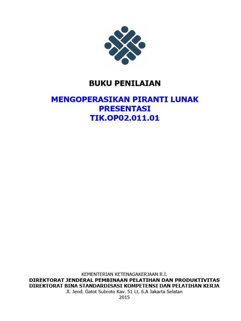 Penilaian Kompetensi Piranti Lunak Presentasi | PDF