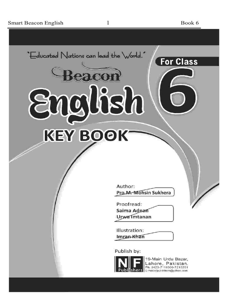 English Class 6 | PDF