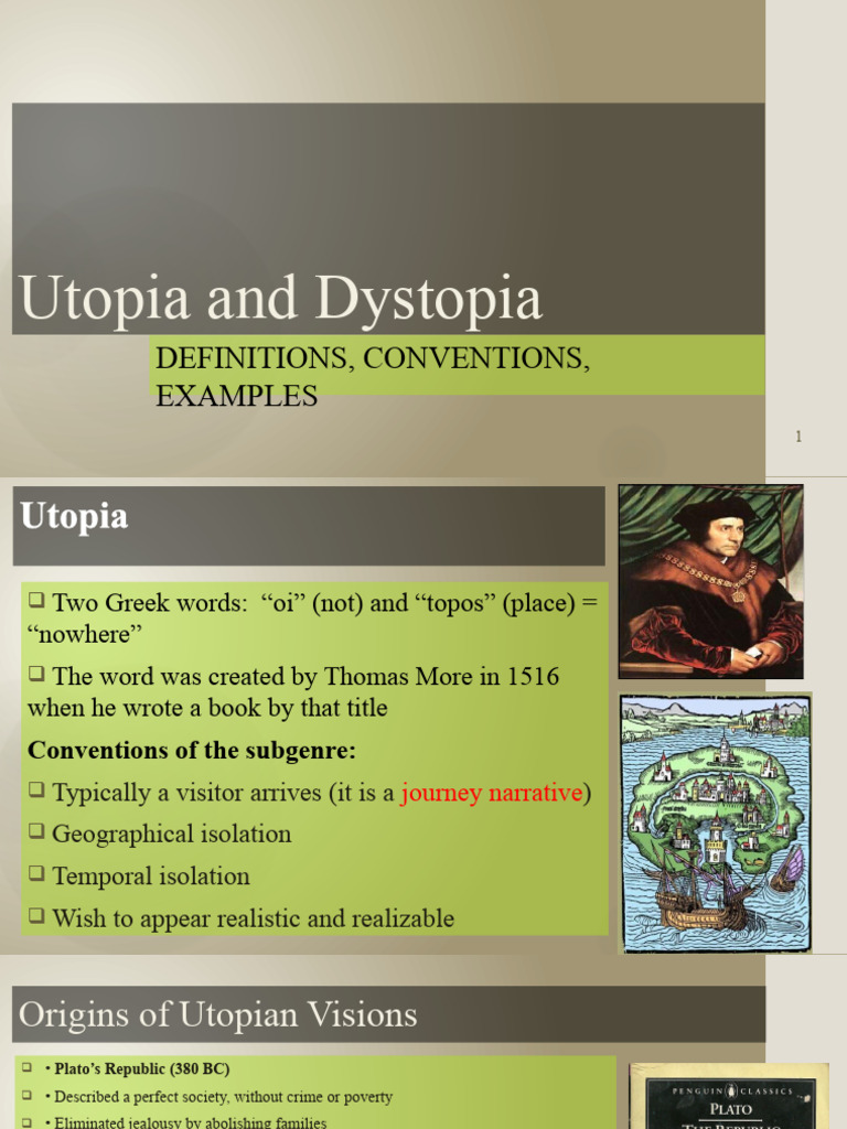 Utopia and Dystopia | PDF | Dystopia | Utopia