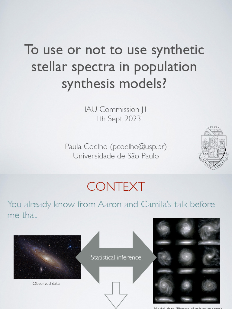 To Use or Not To Use Synthetic Stellar Spectra in Population Synthesis Models? | PDF