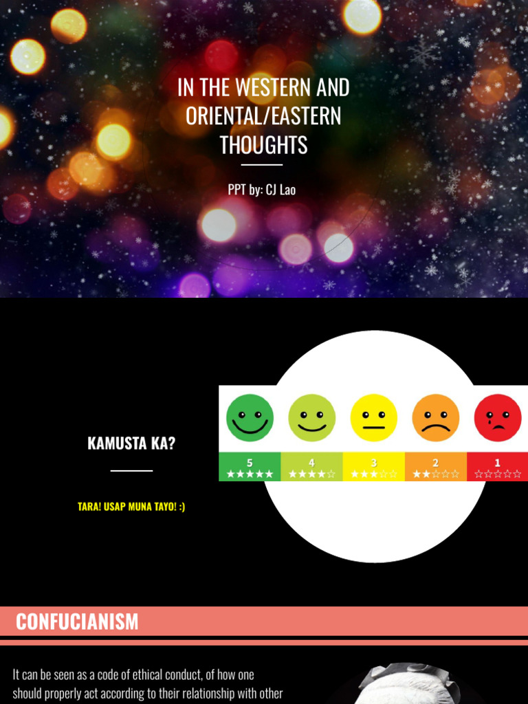 Self in The Western and Eastern Thoughts | PDF