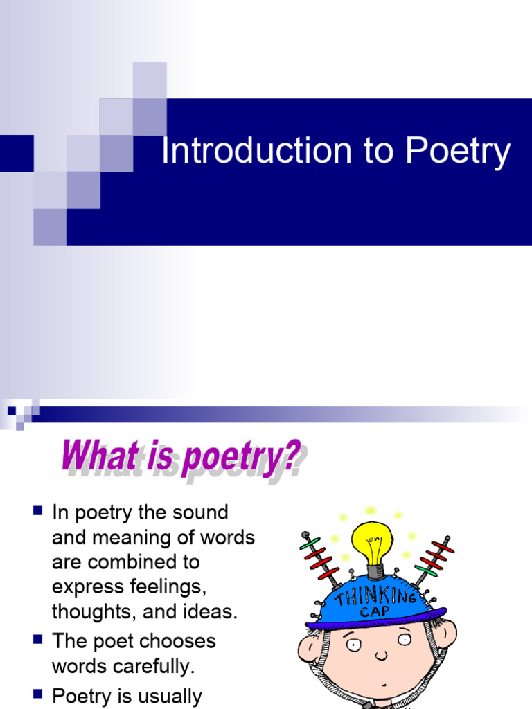 Intro. To Poetry | PDF | Poetry | Rhyme
